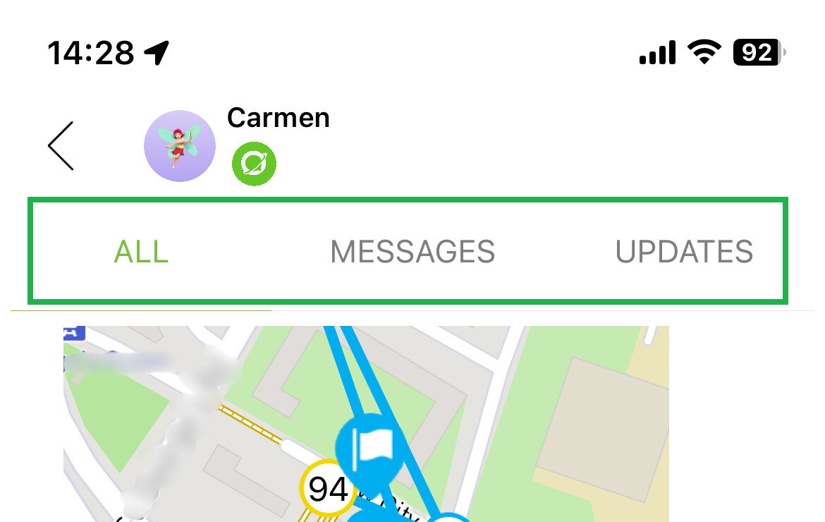 What Location Share+ Contacts Receive – ZOLEO
