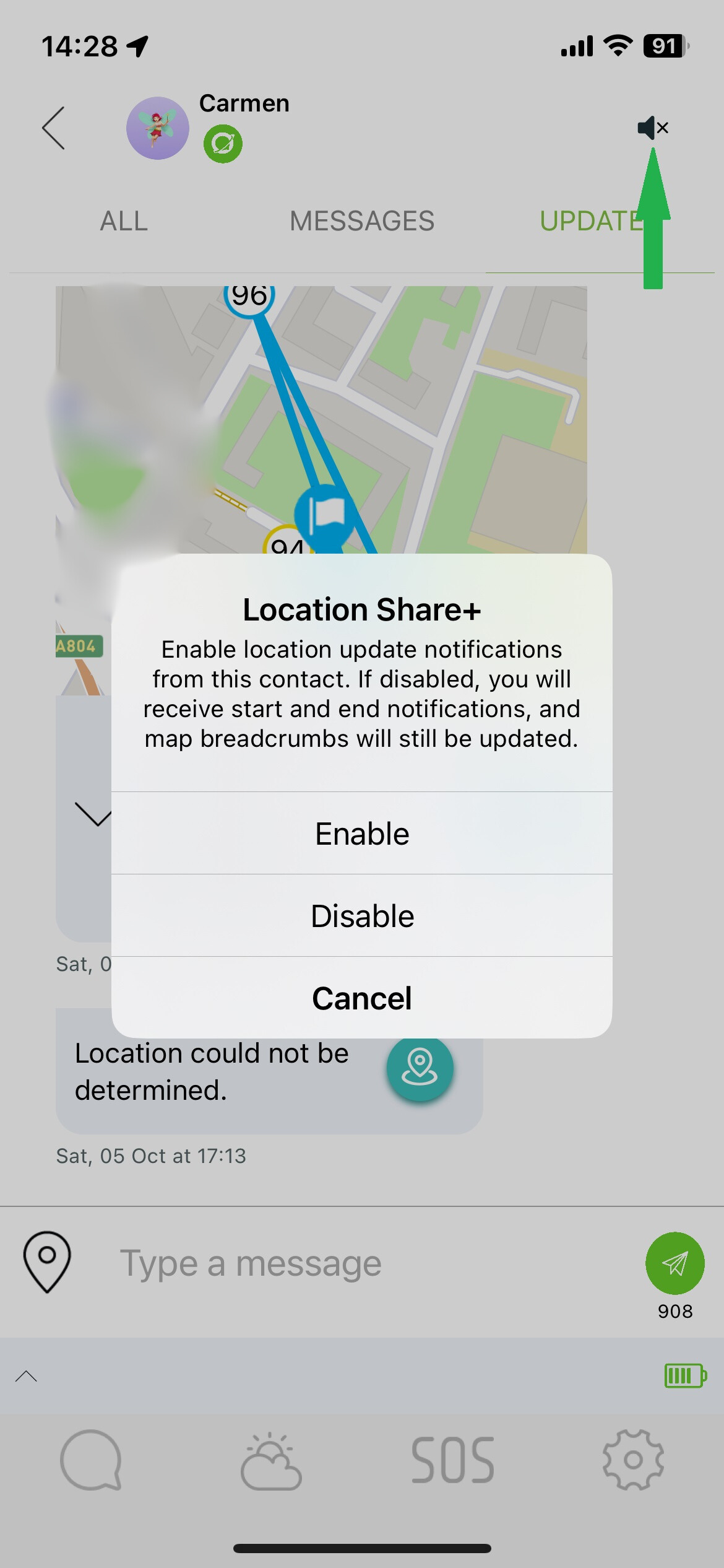 What Location Share+ Contacts Receive – ZOLEO